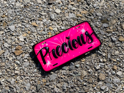 Snoopy Personalized License Plate – Bluegrass Airbrush