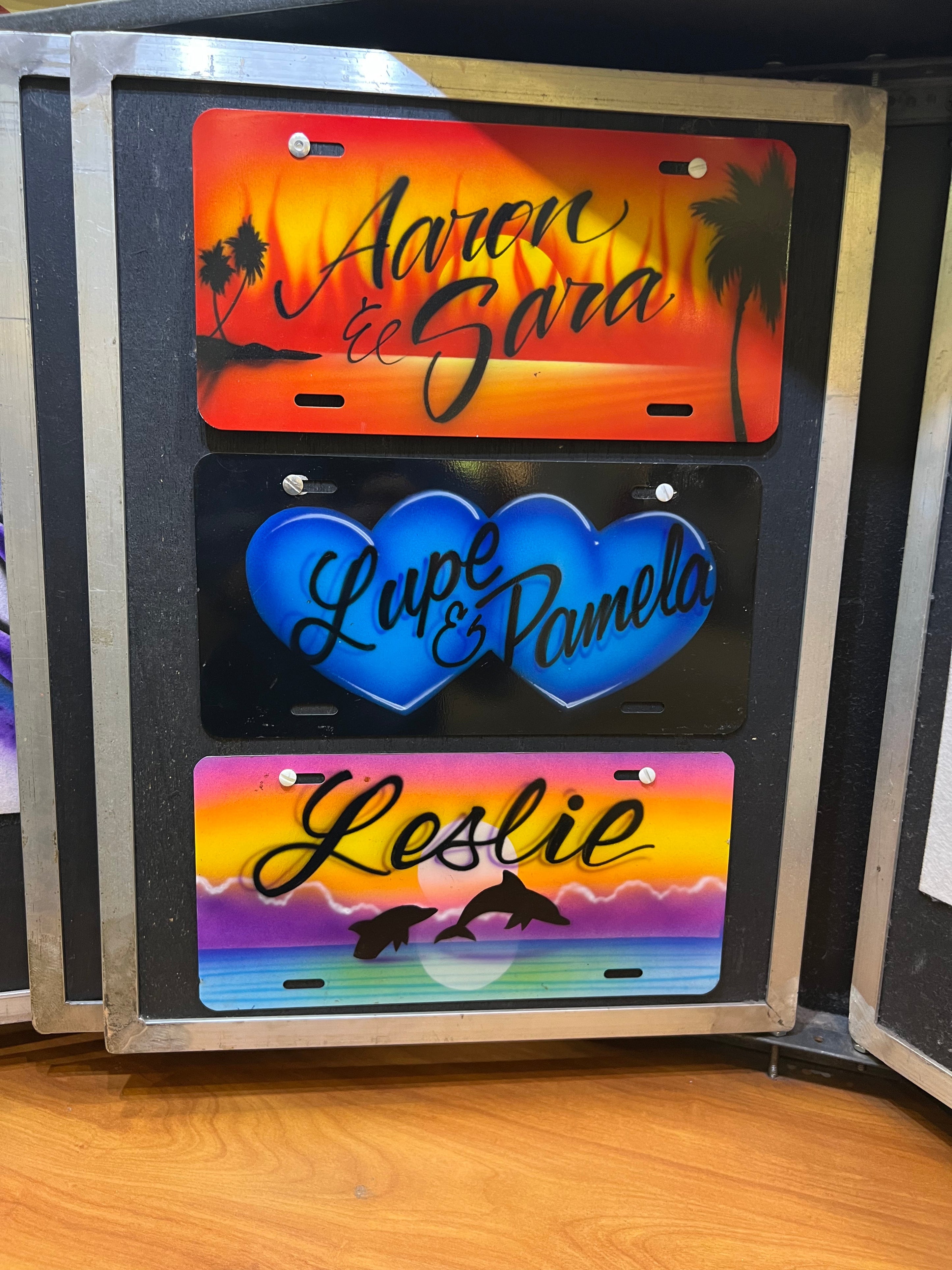 Snoopy Personalized License Plate – Bluegrass Airbrush