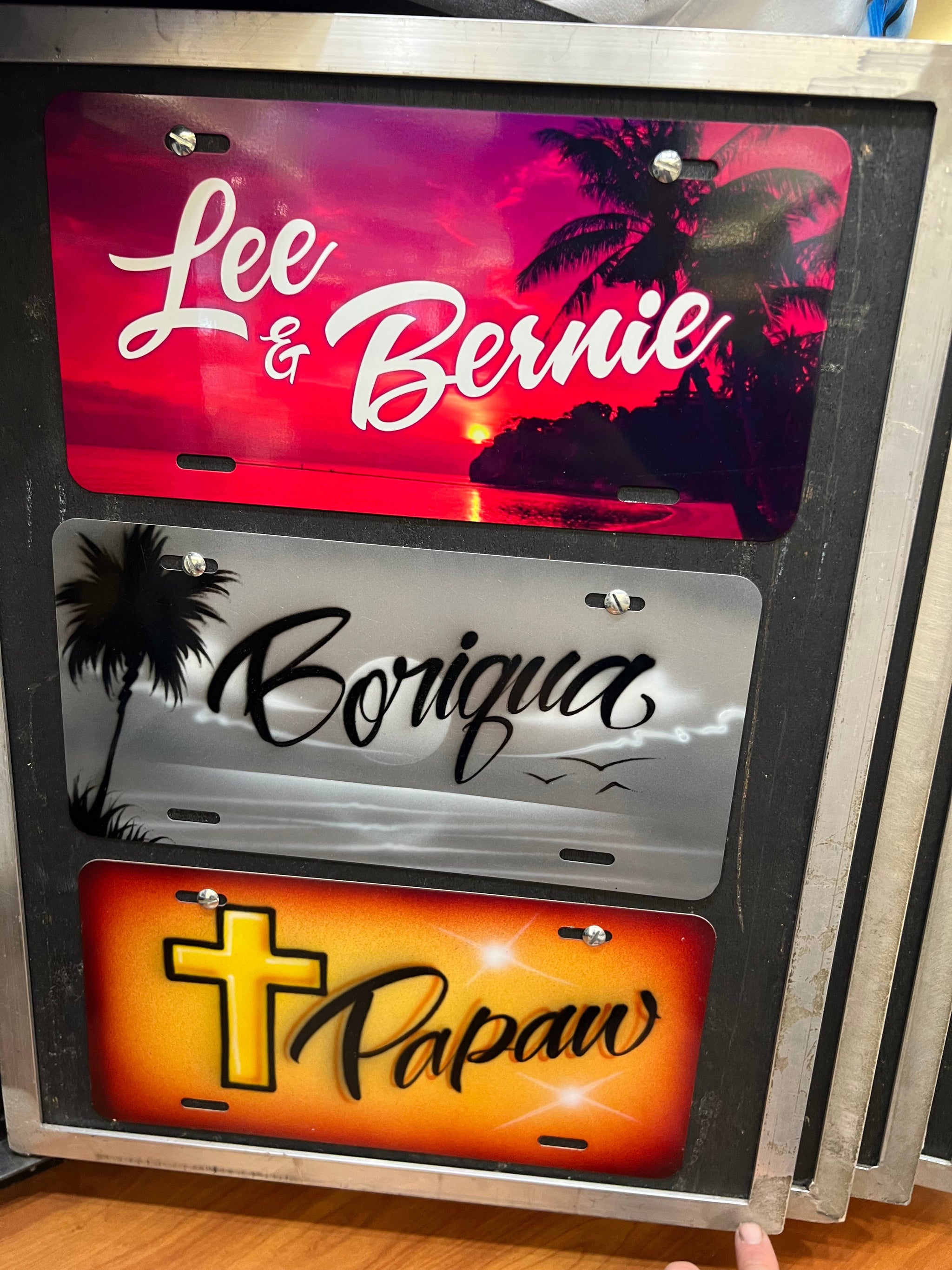 Snoopy Personalized License Plate – Bluegrass Airbrush