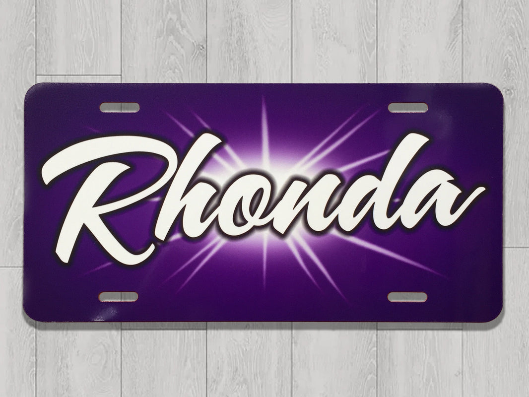 License Plates – Bluegrass Airbrush