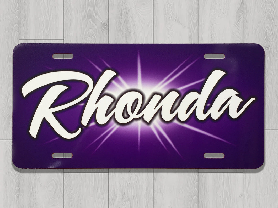 License Plates – Bluegrass Airbrush