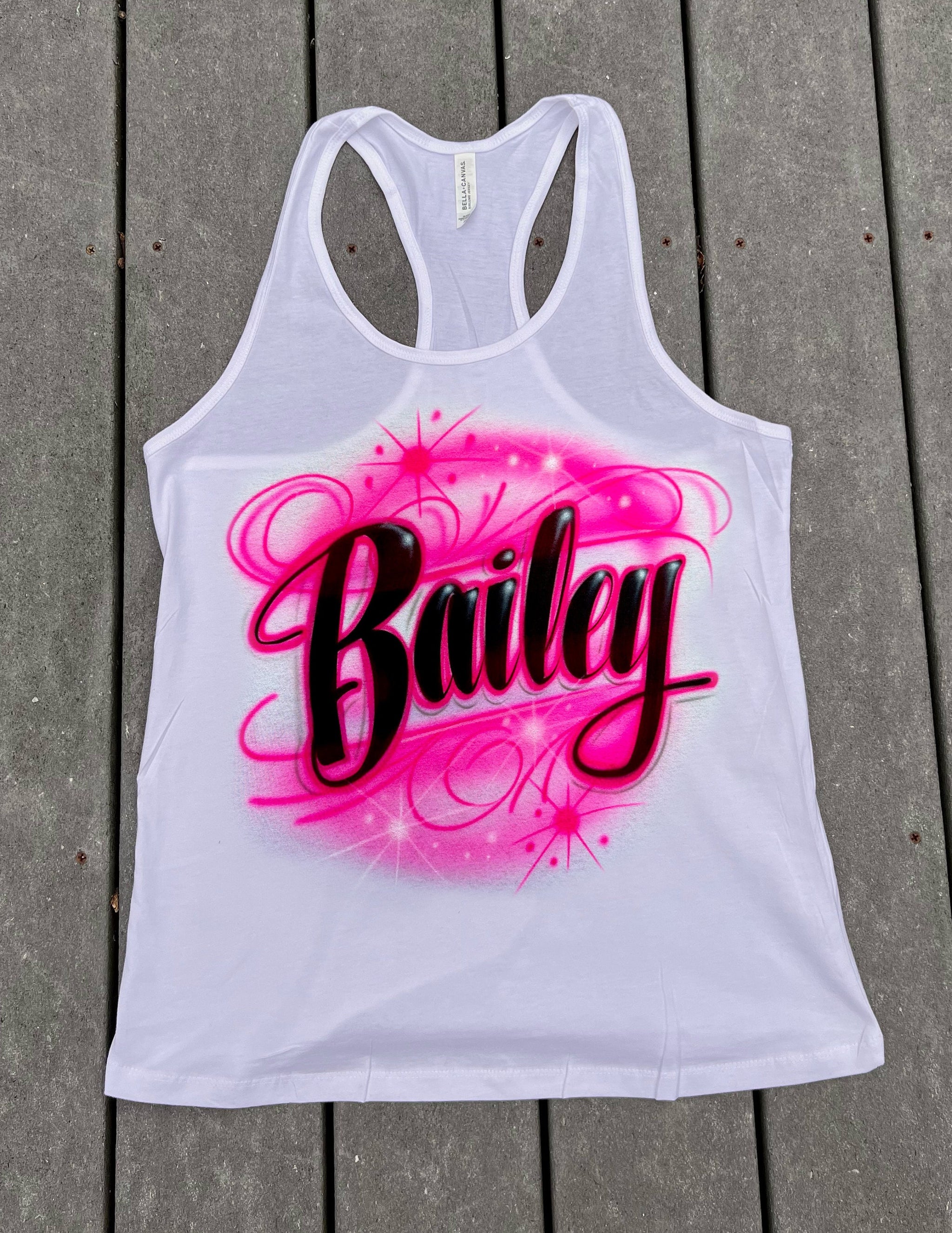 Spray Paint Airbrush Crop top |Tank Top | T Shirt – Bluegrass Airbrush